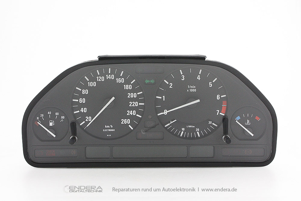 BMW E34 Tacho Totalausfall Reparatur | Endera Digitaltechnik - Kfz ...
