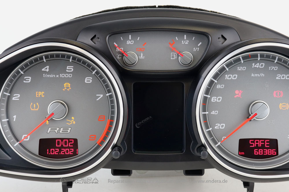 Audi R8 Service. Tacho Reparatur | Endera Digitaltechnik - Kfz ...