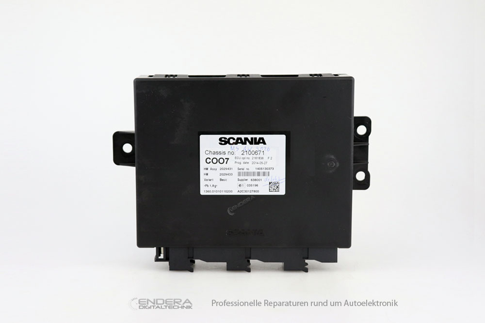 Scania Fahrregelung Koordinator Reparatur. COO7 Fahrantriebssteuerung ...