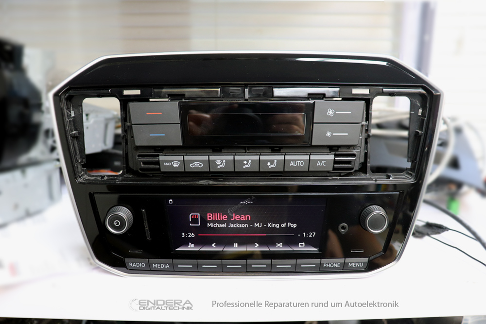 Skoda Citigo Radio Reparatur. MIB 2 Entry | Endera Digitaltechnik - Kfz ...